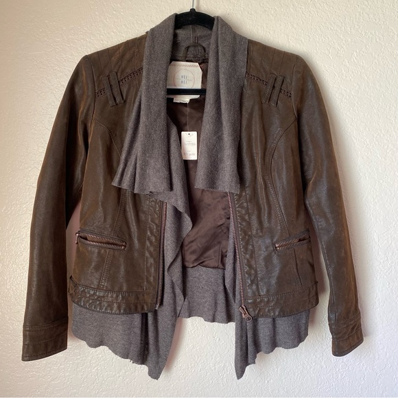 Anthropologie | Jackets & Coats | Anthropologie Hei Hei Vegan Jacket | Poshmark